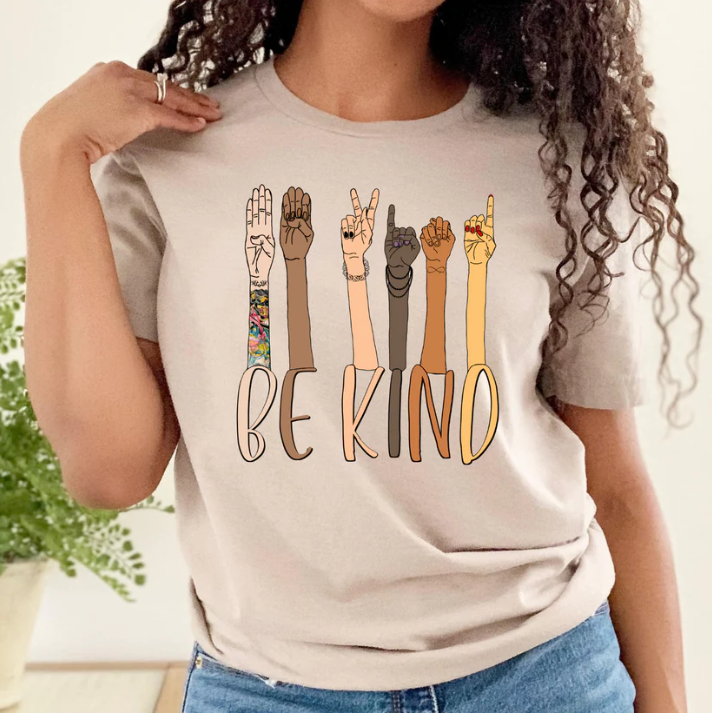 Be Kind Sign Language – KustomsByK